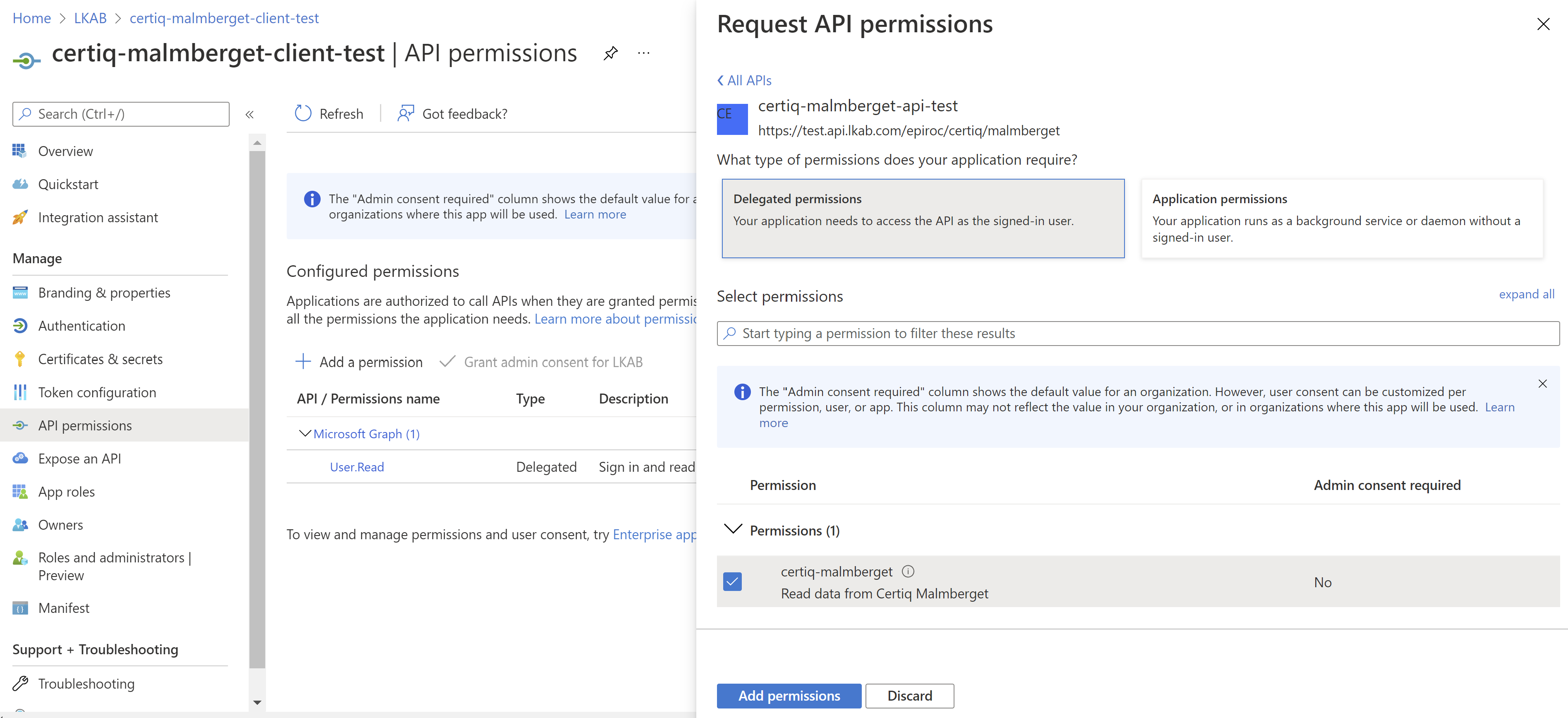 Register An Application For A Client That Need Access To Apis Api Management Documentation