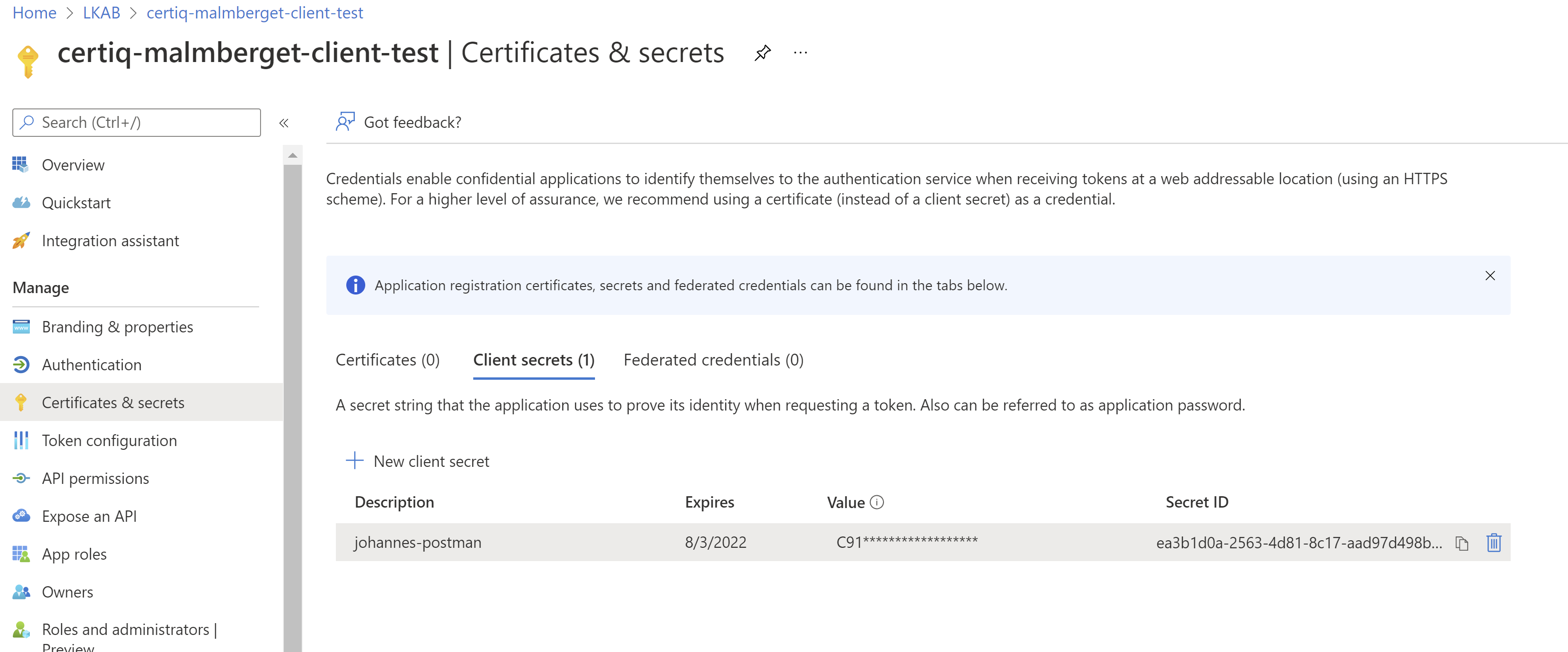 Register An Application For A Client That Need Access To Apis Api Management Documentation