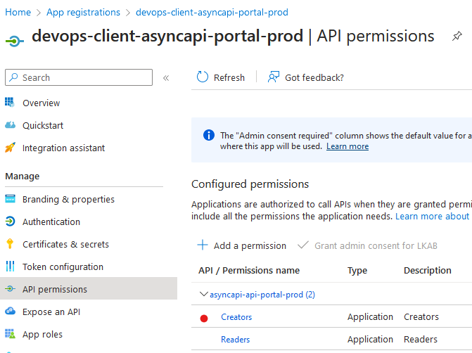 Async API Portal - API Management Documentation